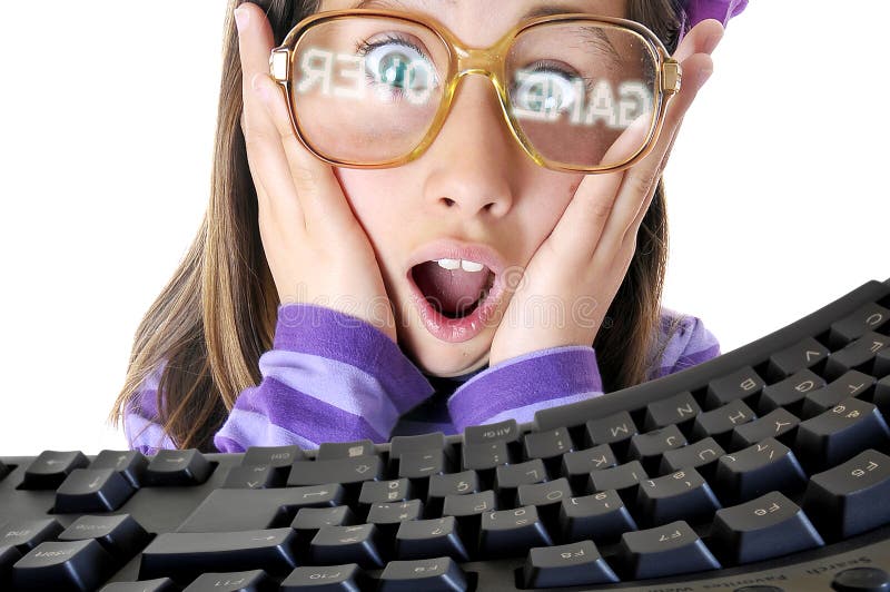 Game over stock photo. Image of kids, people, keyboard - 17537716