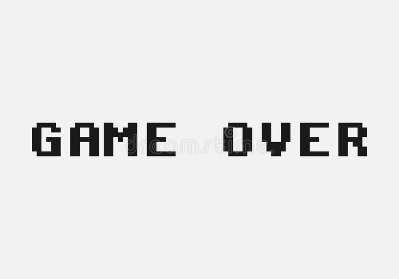Game Over Banner Stock Illustrations – 2,181 Game Over Banner Stock ...
