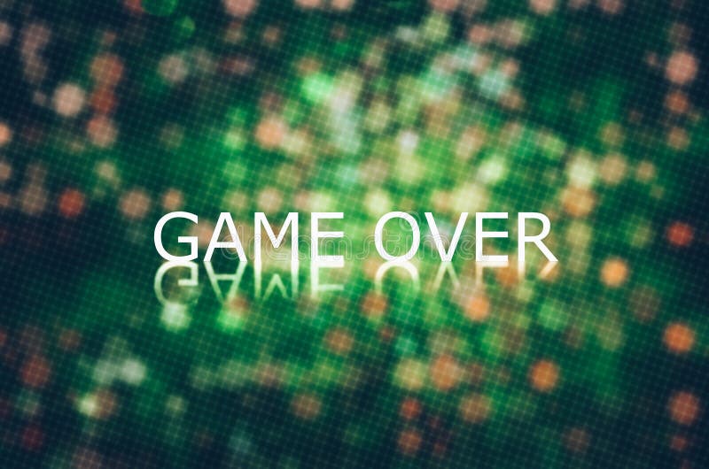 Game over Background stock photo. Image of pink, background - 53636244