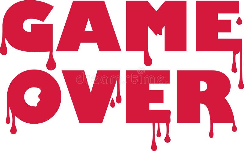 Game over text icon stock vector. Illustration of term - 107166607 Game over text icon stock vector. Illustration of term - 107166607