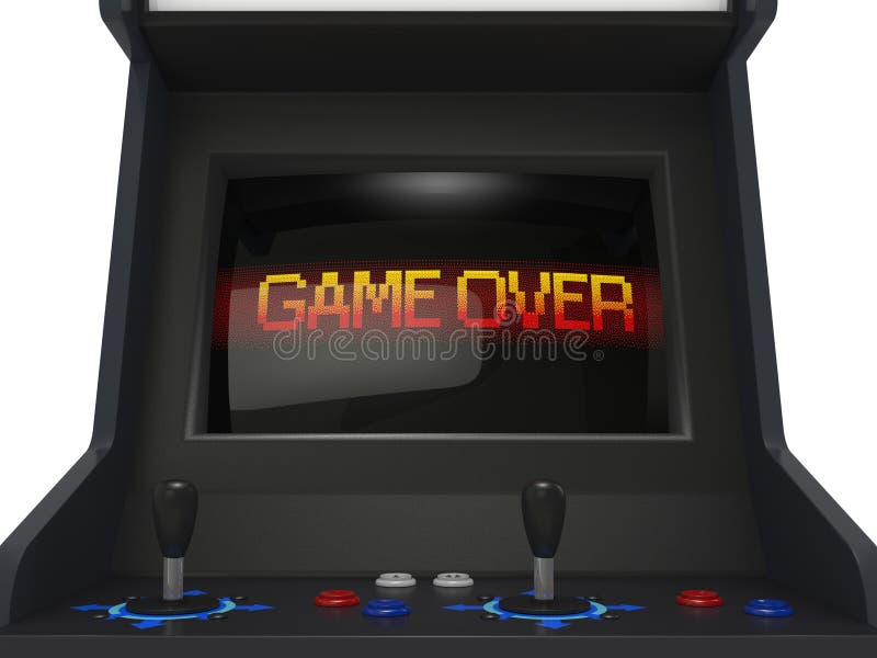 Game Over stock illustration. Illustration of technology - 37153136