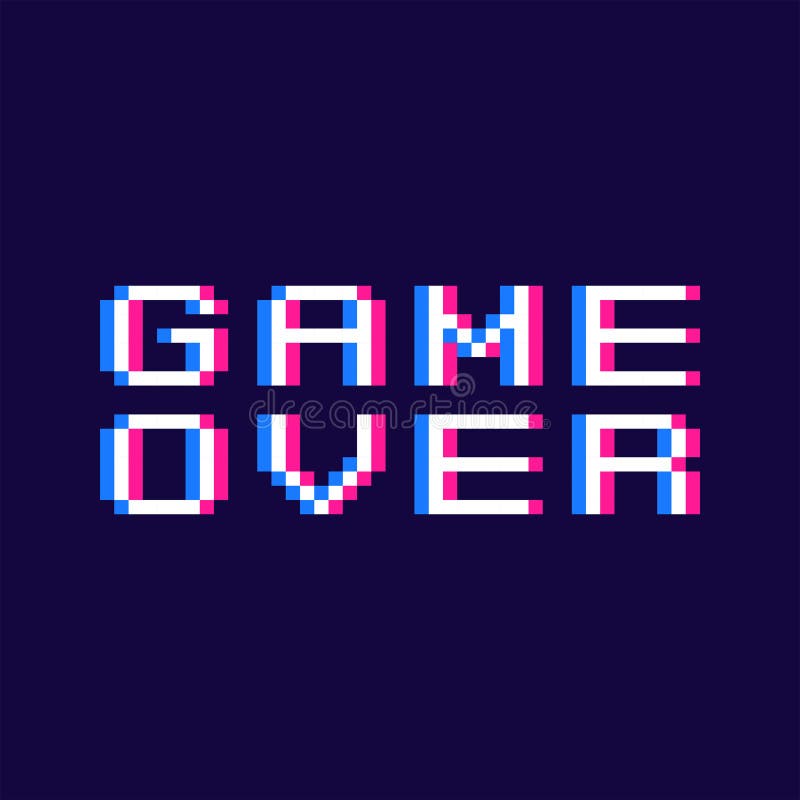 Lettering, Game Over Picture. Image: 35472521