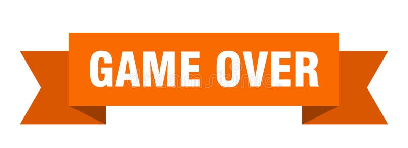 Game Over Banner Stock Illustrations – 2,181 Game Over Banner Stock ...