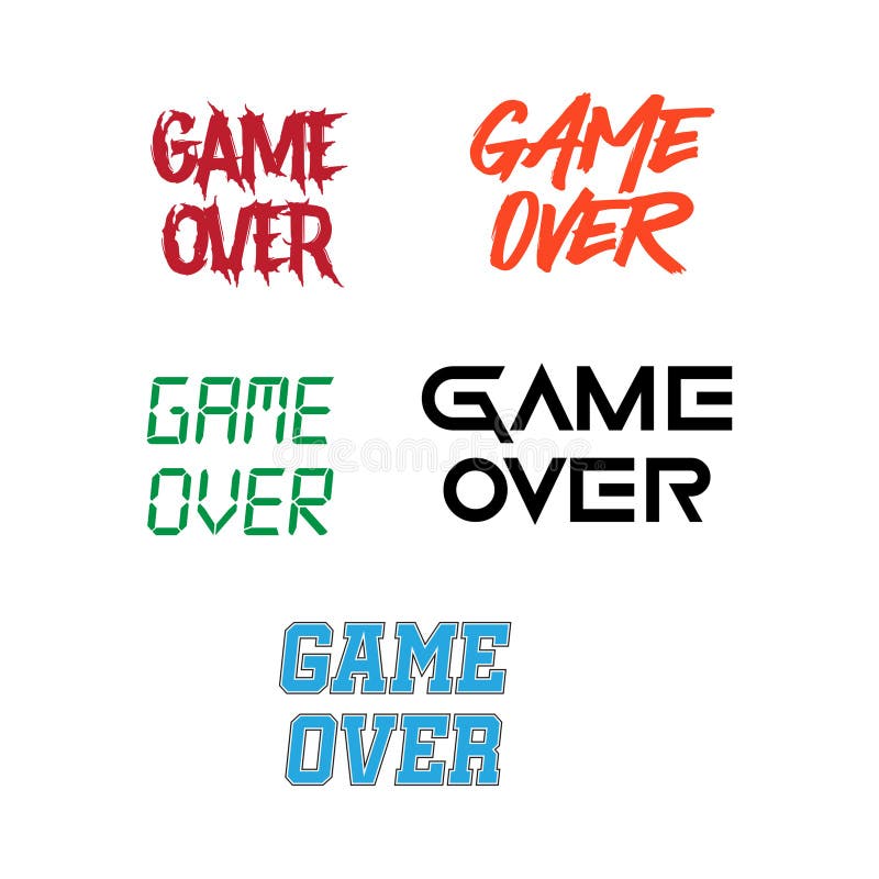Game Over Logo Black Screen Stock Photos - Free & Royalty-Free Stock ...