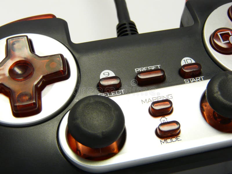 Game pad editorial image. Image of analog, joystick, isolated - 7759065