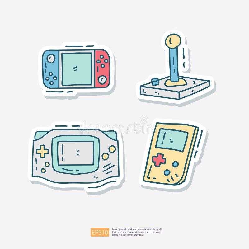 Console Sticker Stock Illustrations – 1,552 Console Sticker Stock ...