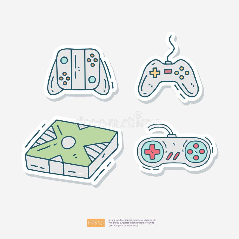 Console Sticker Stock Illustrations – 1,552 Console Sticker Stock ...