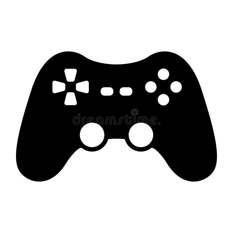 Game Control. Video Game Controller. D-pad Icon. Up, Down, Left and ...