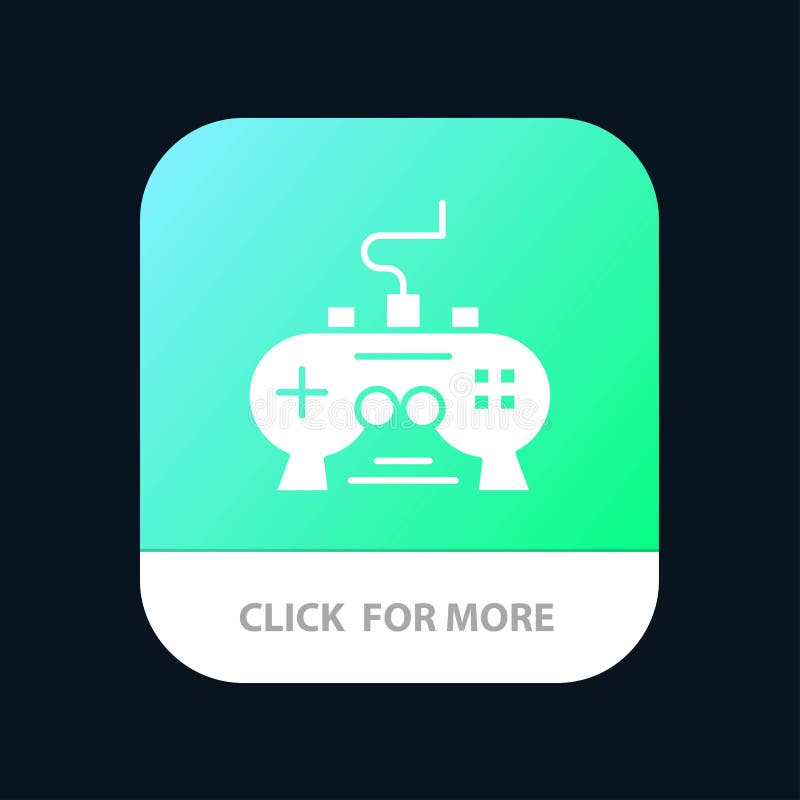 Game, Pad, Video, Xbox, PlayStation Mobile App Icon Design Stock Vector ...