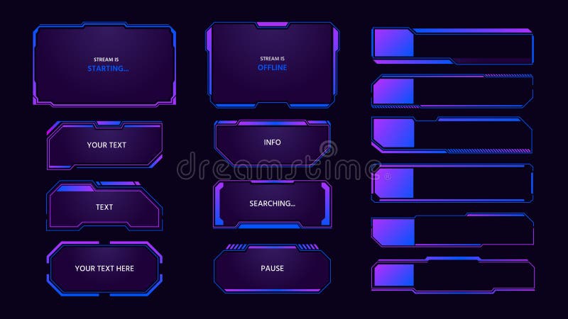 Streamer Panel Stock Illustrations – 746 Streamer Panel Stock ...