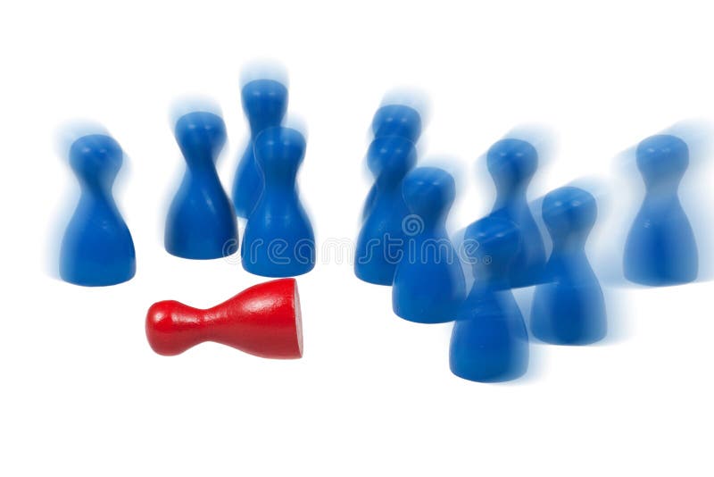 Game pawns stock photo. Image of group, pawns, isolated - 18416412