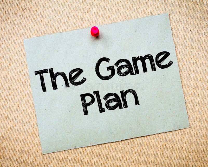 The Game Plan stock image. Image of communication, reminder - 52027909