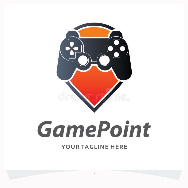 Game Point Logo Design Template Stock Vector - Illustration of ...