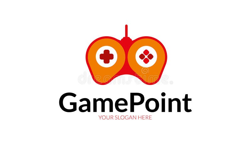 Game Point Logo Template stock illustration. Illustration of creative ...
