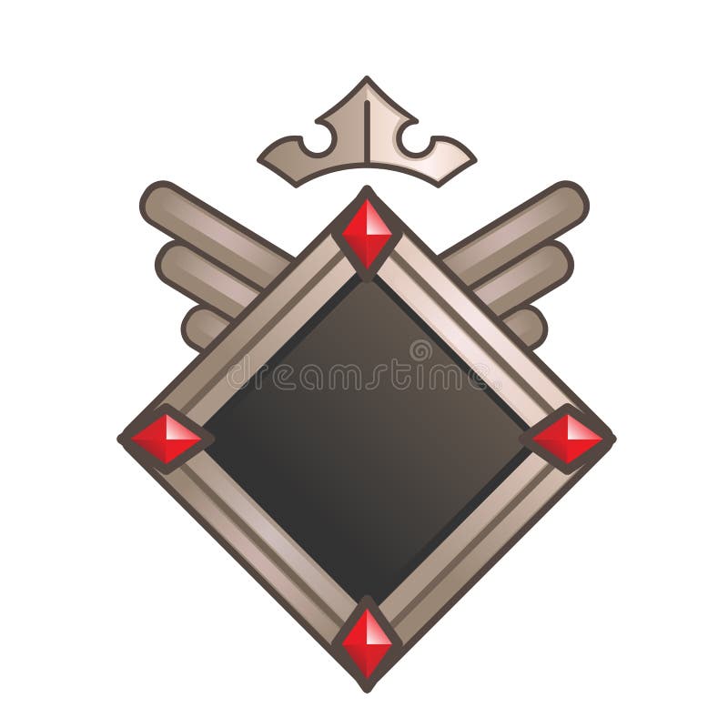 Game portrait frame stock vector. Illustration of blank - 142905376