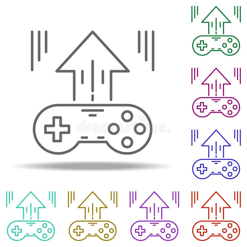 Game Publishing Outline Icon. Element of Gaming Outline Icon for Mobile ...