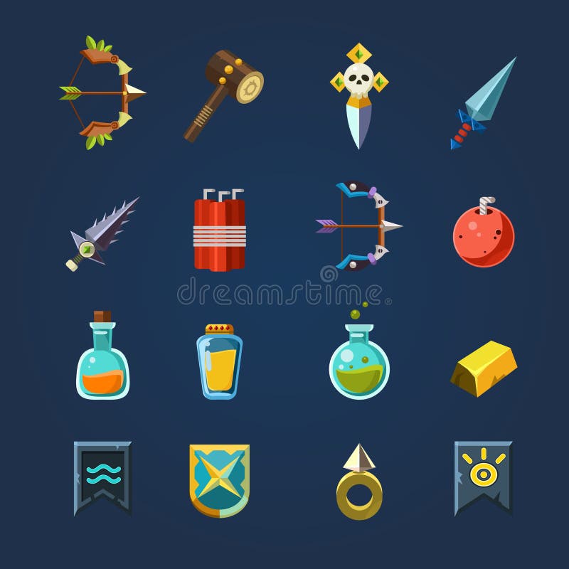Game Resources Icons Stock Illustrations – 586 Game Resources Icons ...