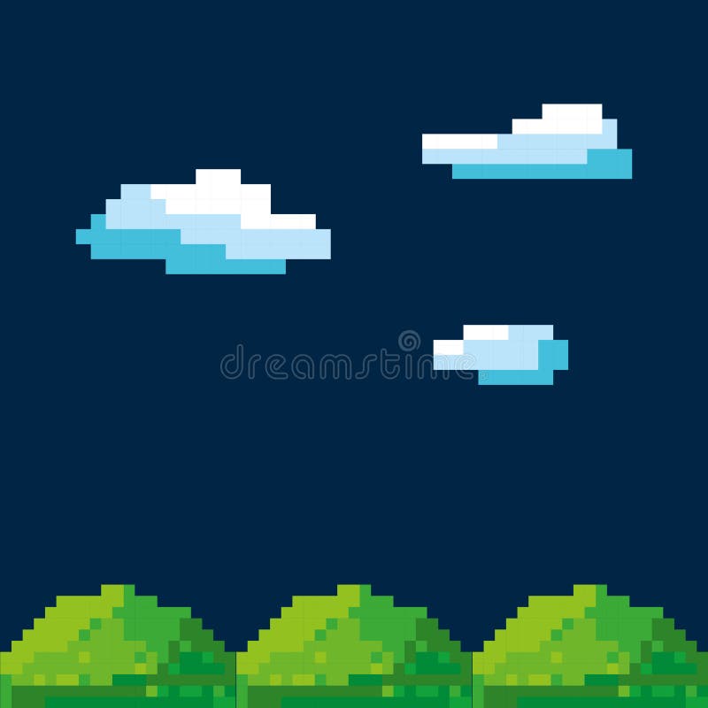 Game Scene Pixelated Background Stock Illustrations – 534 Game Scene ...