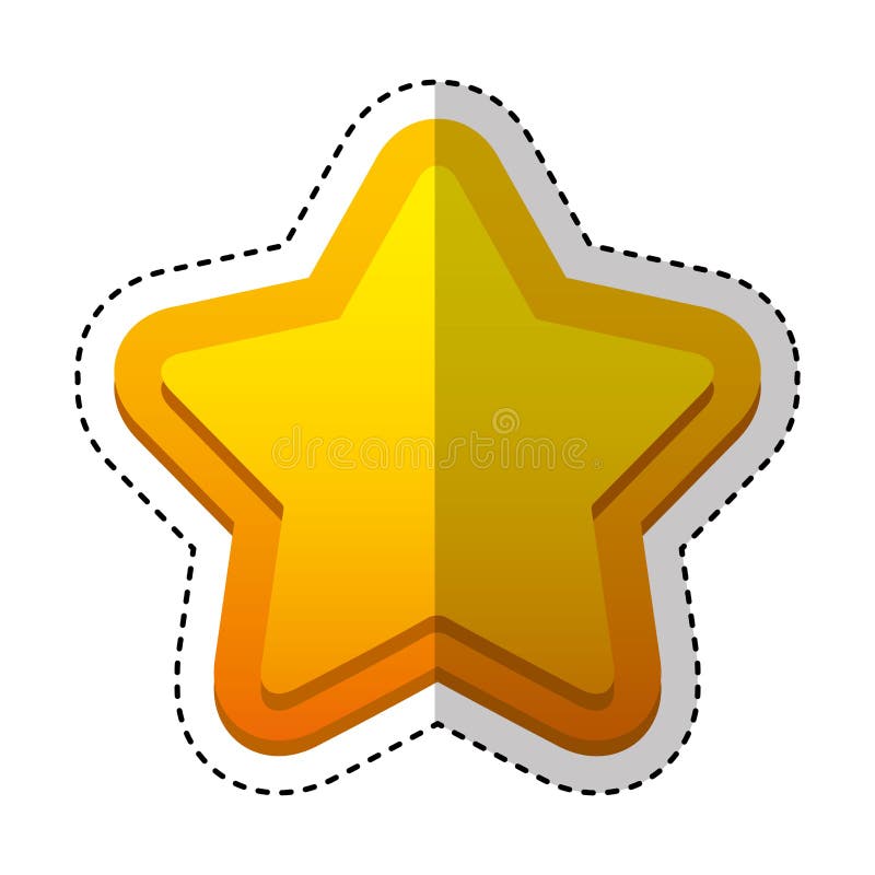 Game star isolated icon stock illustration. Illustration of glossy ...