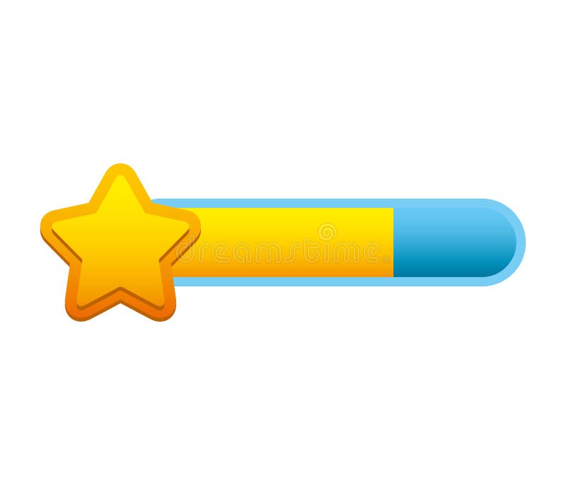 Game star isolated icon stock illustration. Illustration of shiny ...