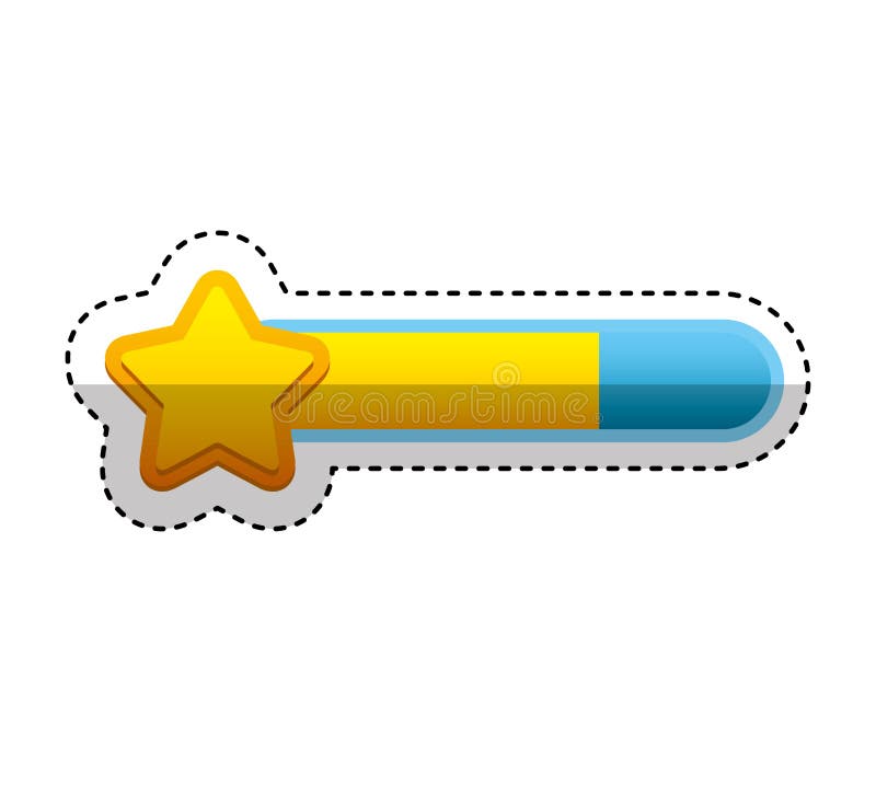 Game star isolated icon stock illustration. Illustration of isolated ...
