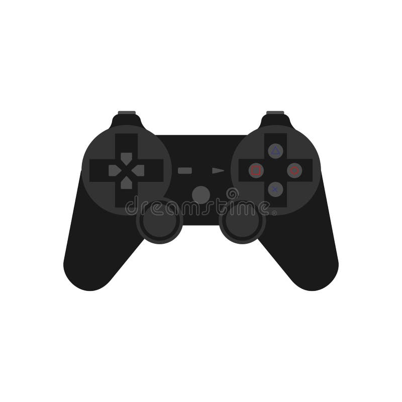 Game stick logo stock vector. Illustration of player - 198388920