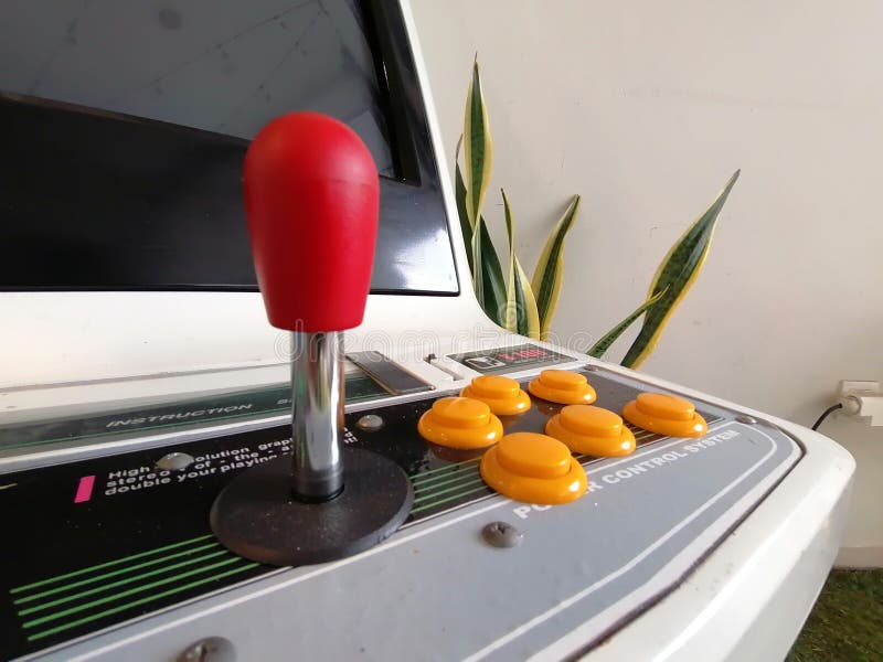 Game stick editorial photo. Image of game, vintage, arcade - 194047601