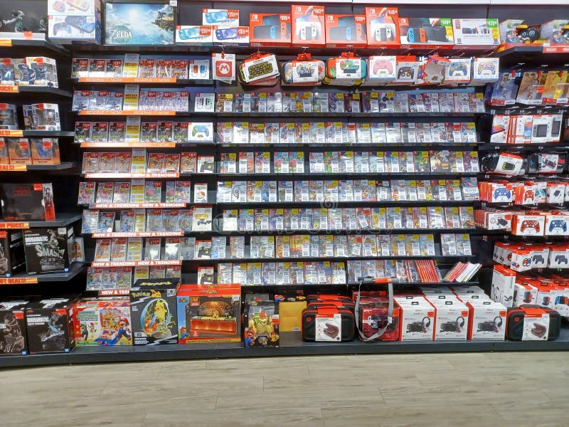 Game Stop Shelves Stock Photos - Free & Royalty-Free Stock Photos from ...