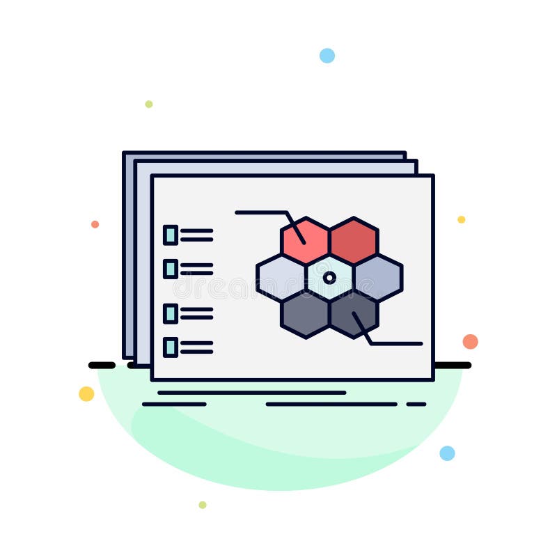 Game, Strategic, Strategy, Tactic, Tactical Flat Color Icon Vector ...