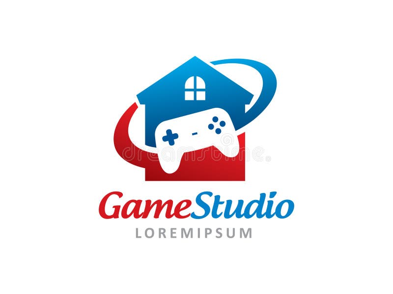 Game Studio Logo Symbol or Icon Template Stock Illustration ...