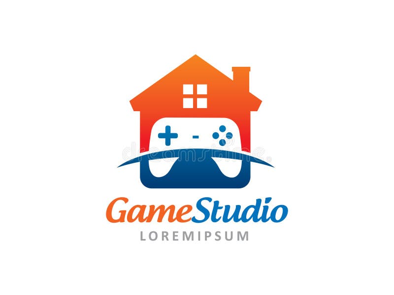 Game Studio Logo Symbol or Icon Template Stock Illustration ...