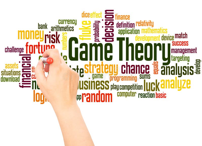 Game Theory Word Cloud and Hand with Marker Concept Stock Illustration ... Game Theory Word Cloud and Hand with Marker Concept Stock Illustration ...