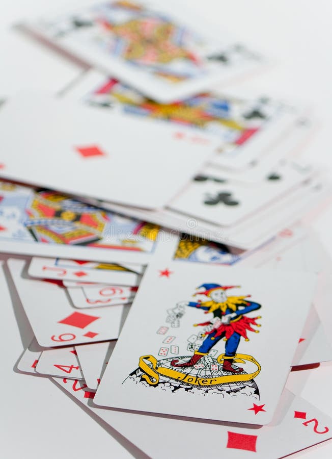 Playing cards stock photo. Image of leaf, rose, play, card - 2268104