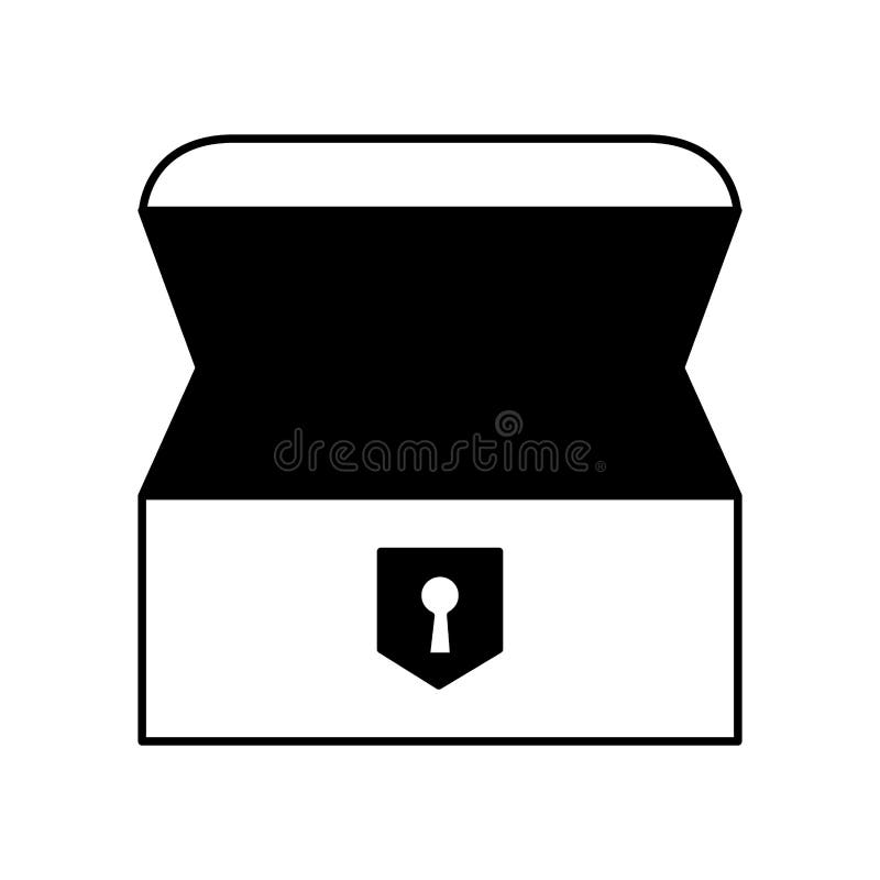 Game Treasure chest icon stock illustration. Illustration of chest ...