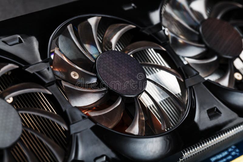 A Video Card with Three Fans is Hardly a Powerful Cooling System. Stock ...