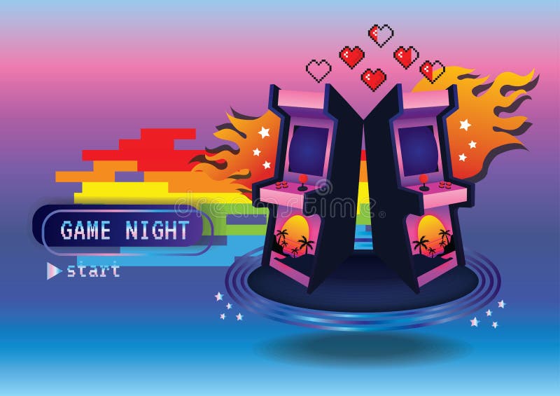 Game Zone Game Icon Background Vector Stock Vector - Illustration of ...