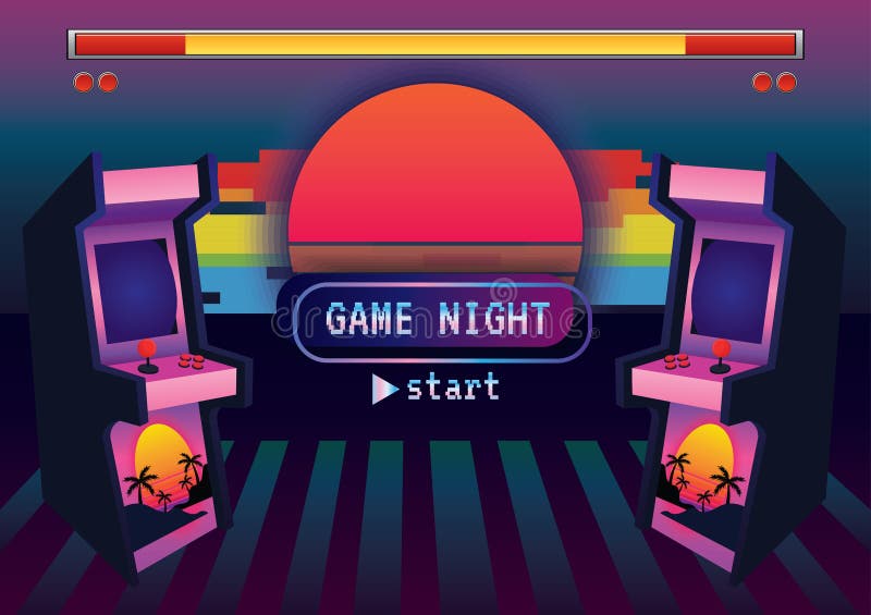 Game Zone Game Icon Background Vector Stock Vector - Illustration of ...