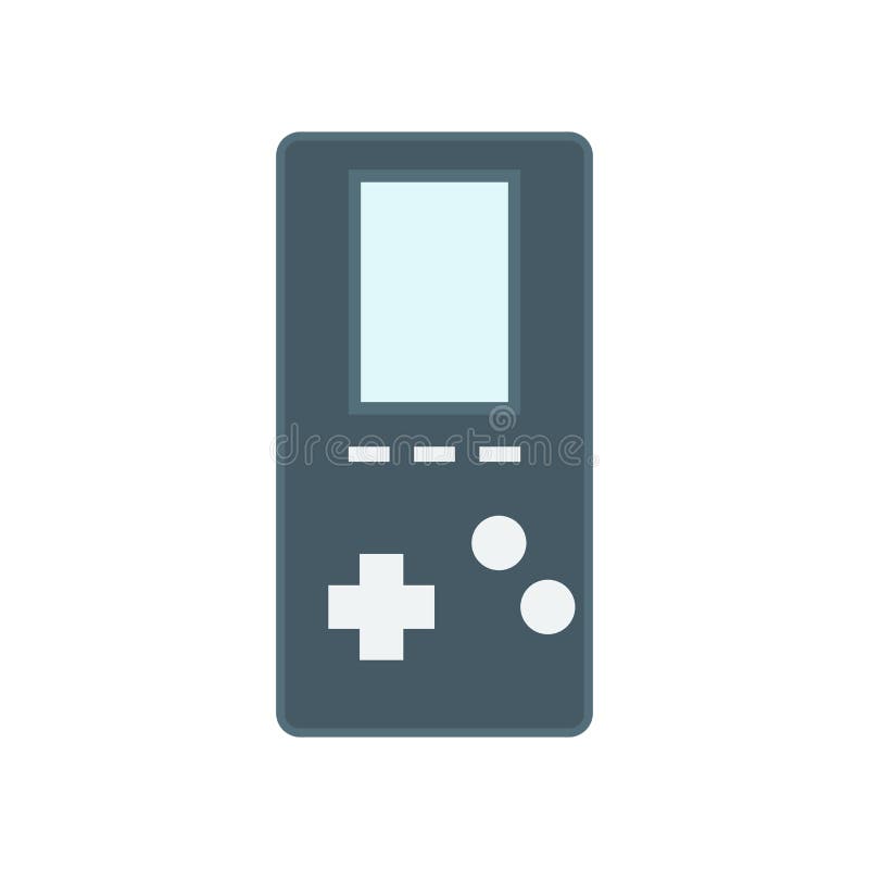 Gameboy Icon Vector Sign and Symbol Isolated on White Background ...