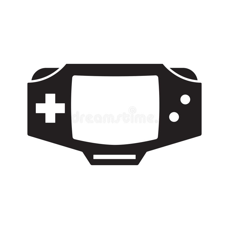 Gameboy icon vector stock vector. Illustration of game - 306271192