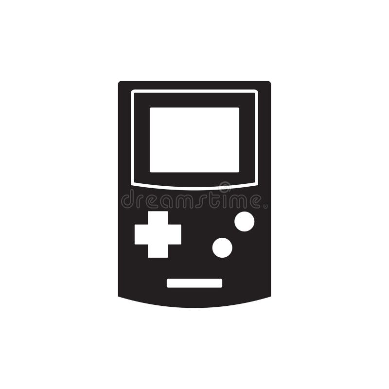 Gameboy icon vector stock illustration. Illustration of gamer - 306271290