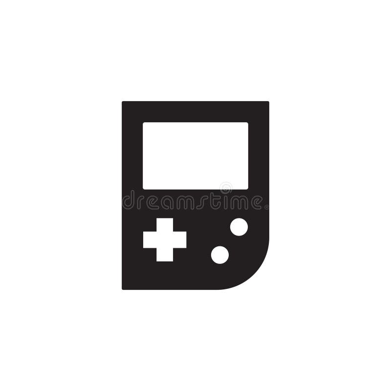Gameboy icon vector stock illustration. Illustration of isolated ...