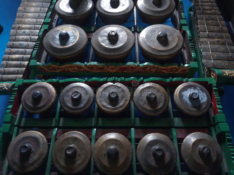 Gamelan Musical Instruments of Bali Stock Image - Image of artefacts ...