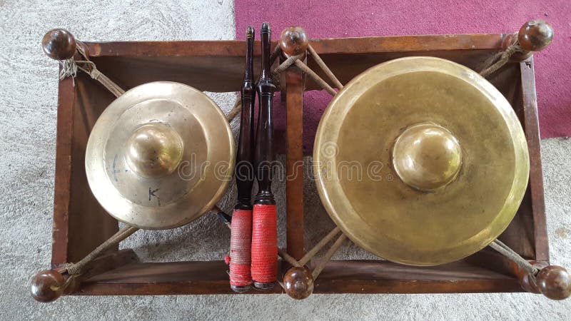 Gamelan, a Traditional Musical Instrument from Java Stock Image - Image ...