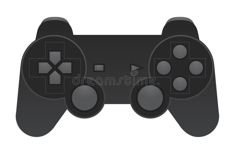 Gamepad stock vector. Illustration of play, select, digital - 10703901