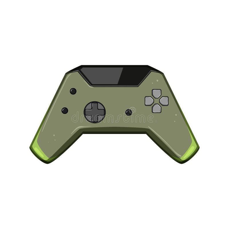 Gamepad Gamepad Cartoon Vector Illustration Stock Illustration ...
