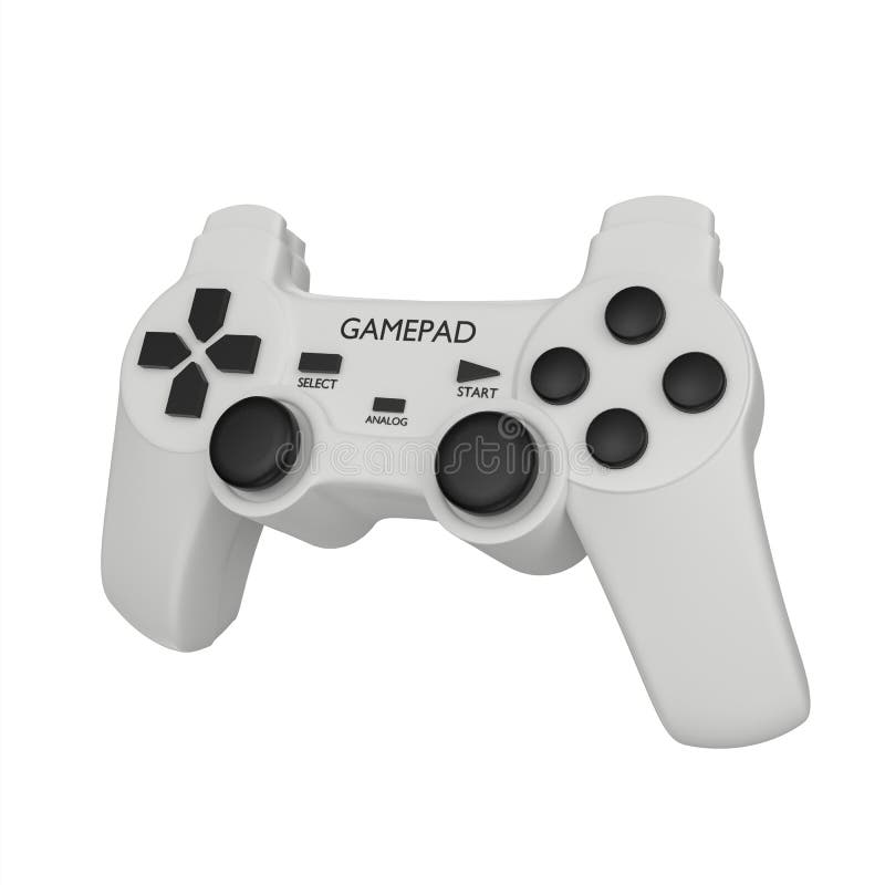 Gamepad Controller Isloated on Background Graphic Design Stock ...