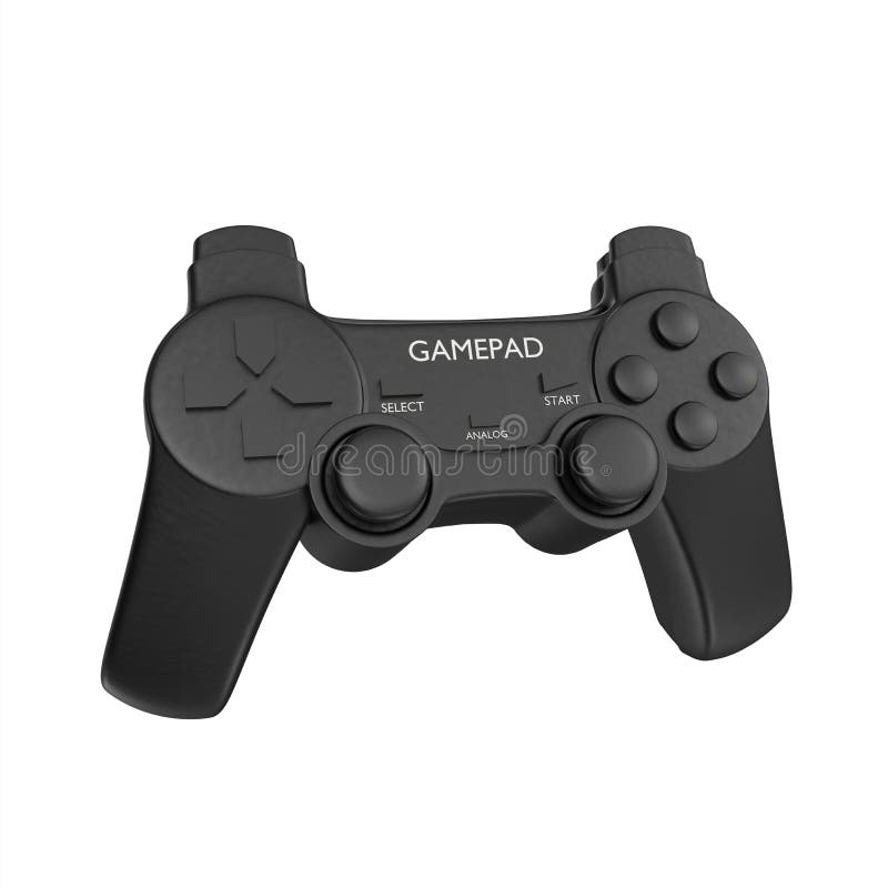 Gamepad Controller Isloated on Background Graphic Design Stock ...
