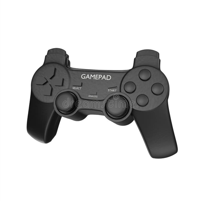 Gamepad Controller Isloated on Background Graphic Design Stock ...