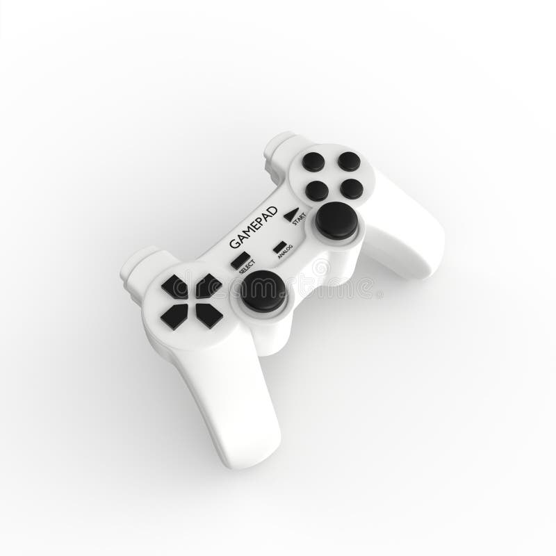 Gamepad Controller Isloated on Background Graphic Design Stock ...