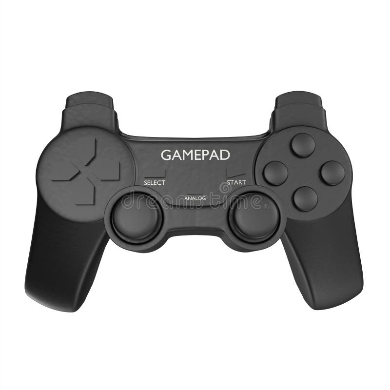 Gamepad Controller Isloated on Background Graphic Design Stock ...